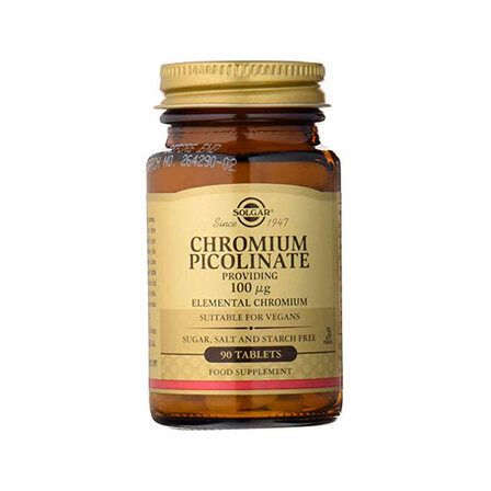 Solgar Chromium Picolinate 100 mсg (90 таблеток) пиколинат хром