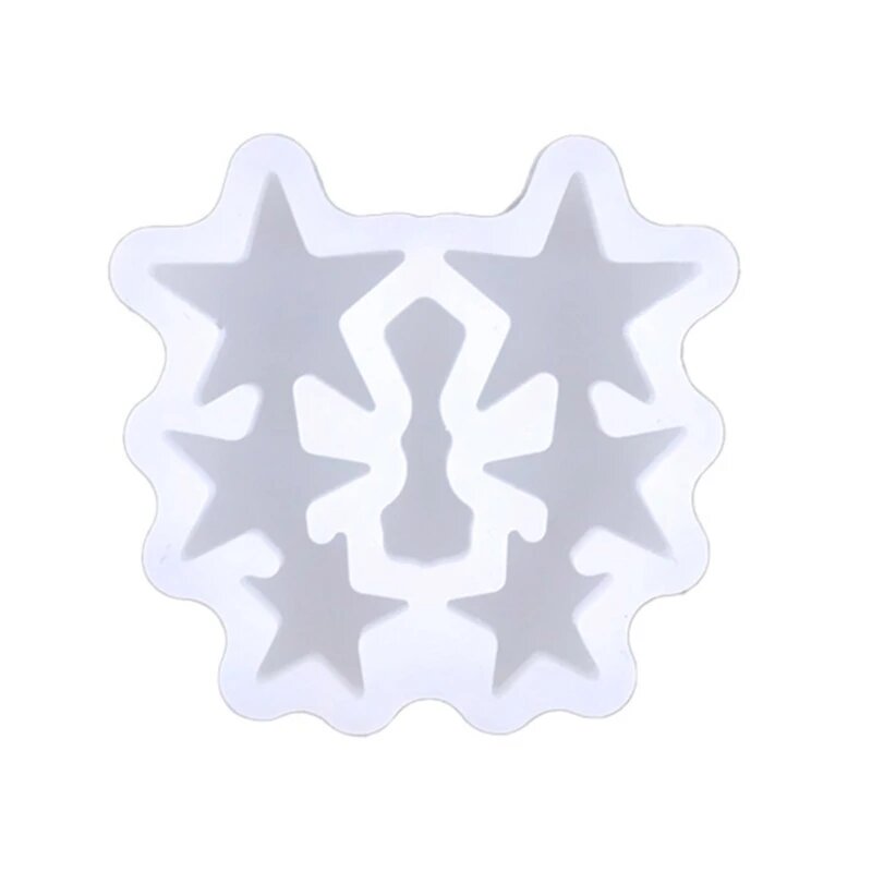 JAVRICK Формы для сережек-гвоздиков из силикона Clear