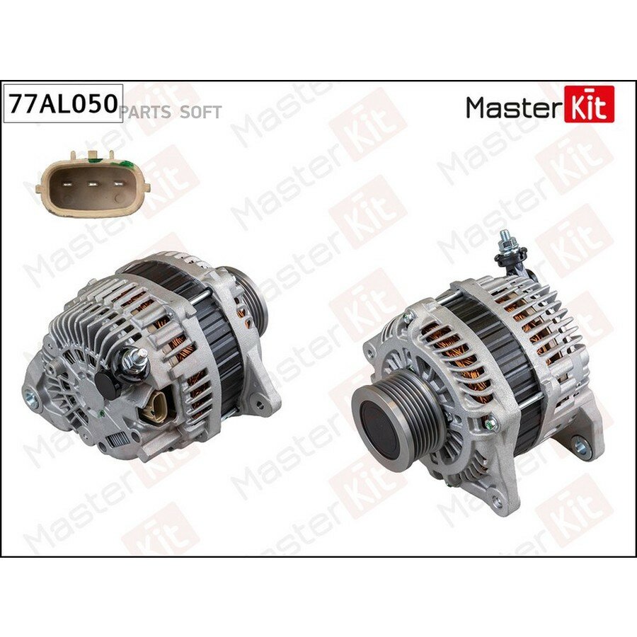 Генератор от официального дистрибьютора, MASTERKIT, артикул 77AL050