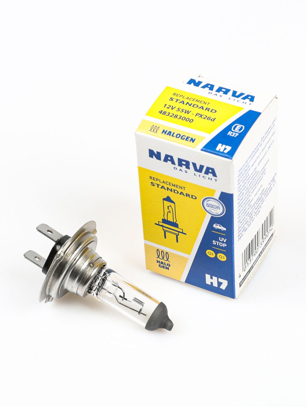 Лампа галогенная Narva Standard H7 12V 55W, 1