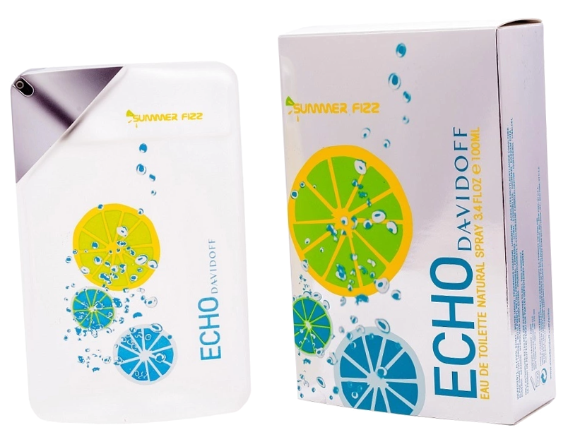 Эхо Саммер Физ туалетная вода 100 мл для мужчин / Davidoff Echo Summer Fizz
