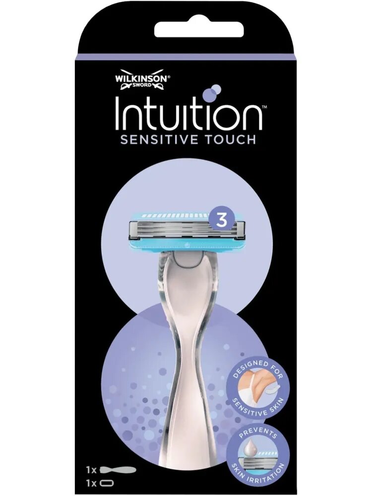 Женский станок для бритья Intuition Sensitive Touch