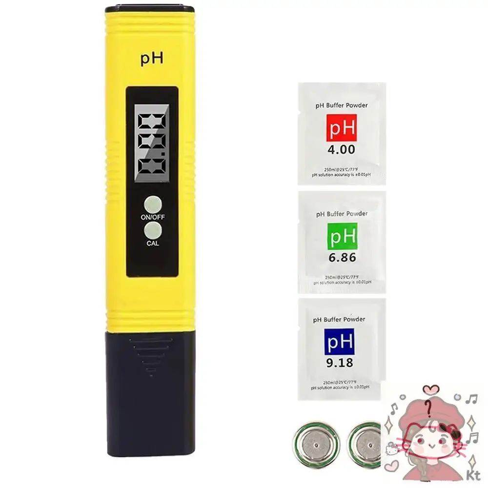 New-PH Meter Tester Digital PH 0,01 Тест качества воды Цифровой тестер совместим с кухни, аквариума, бассейна