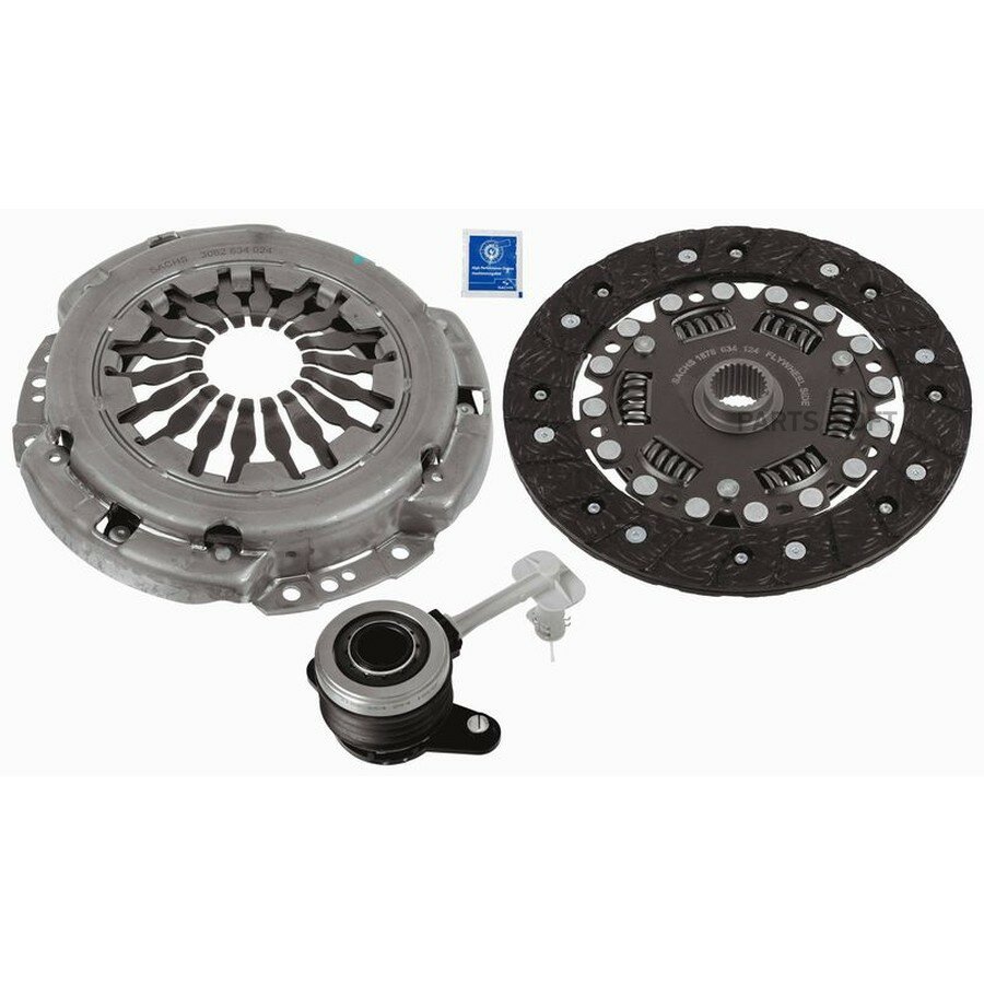 Комплект сцепления от официального дистрибьютора, SACHS, артикул 3000990587