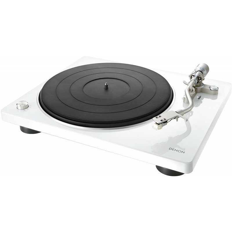 Виниловый проигрыватель Denon DP-400 White