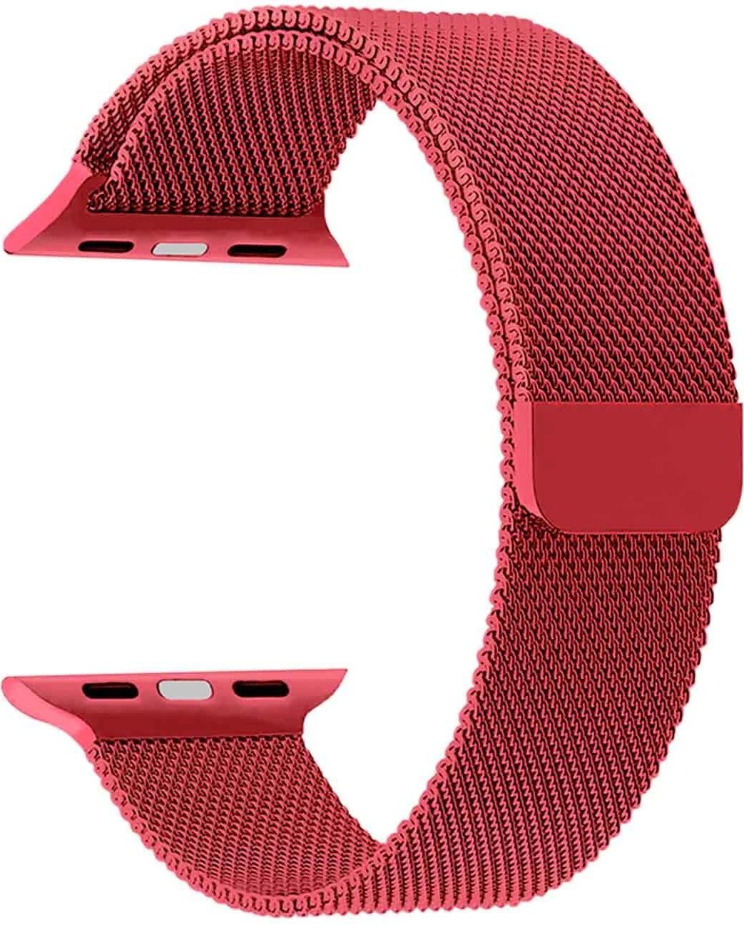 Ремешок из нержавеющей стали для Apple Watch 38/40/41 mm LYAMBDA CAPELLA DS-APM02-40-GS Gules