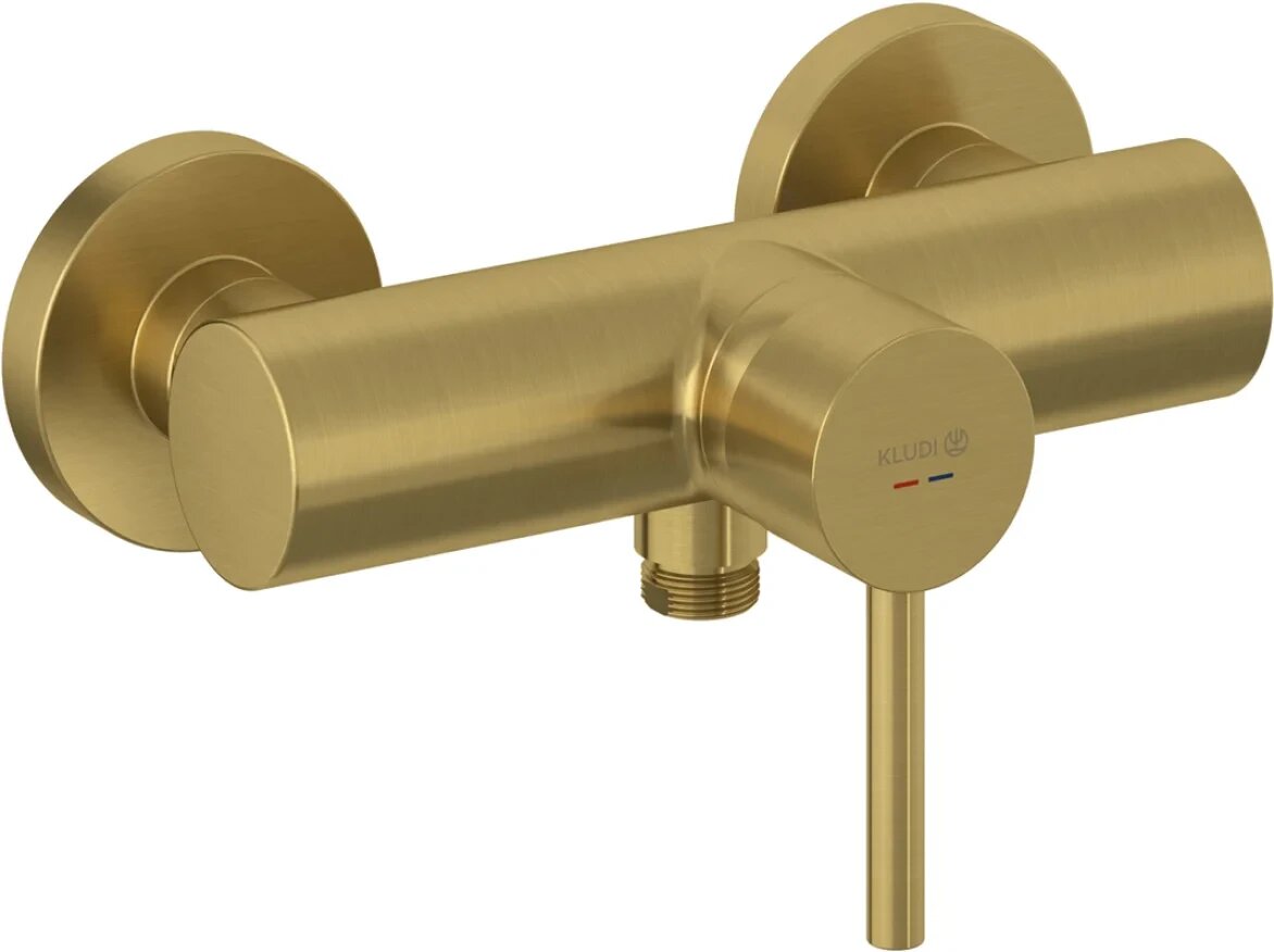 Смеситель для душа Kludi Bozz 38831N076 брашированное золото