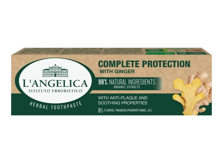 Зубная паста L'Angelica Полная защита, имбирь, 75 мл
