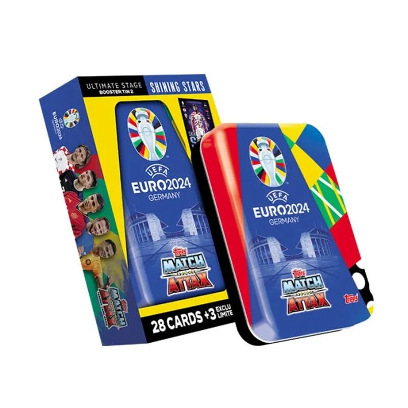 Коллекционная карточка Topps Official Euro 2024 - Booster Tin (Shinning Stars)