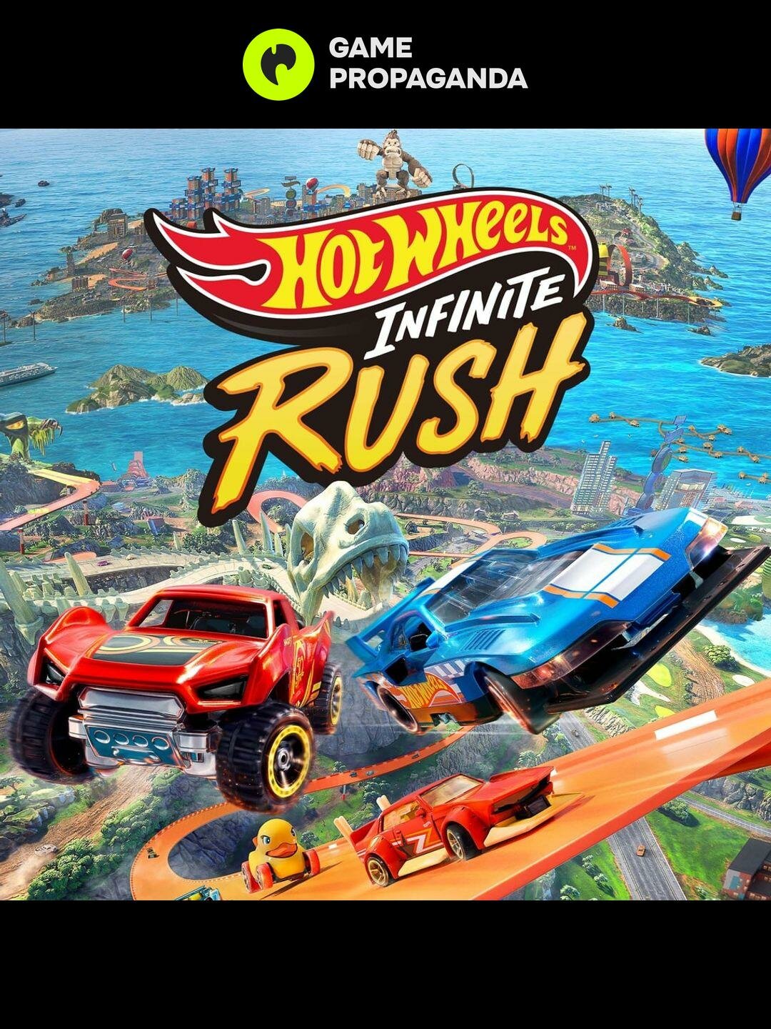 Игра HOT WHEELS Infinite Rush PS5 + 101 TRY на баланс PSN. Турция. Цифровая версия