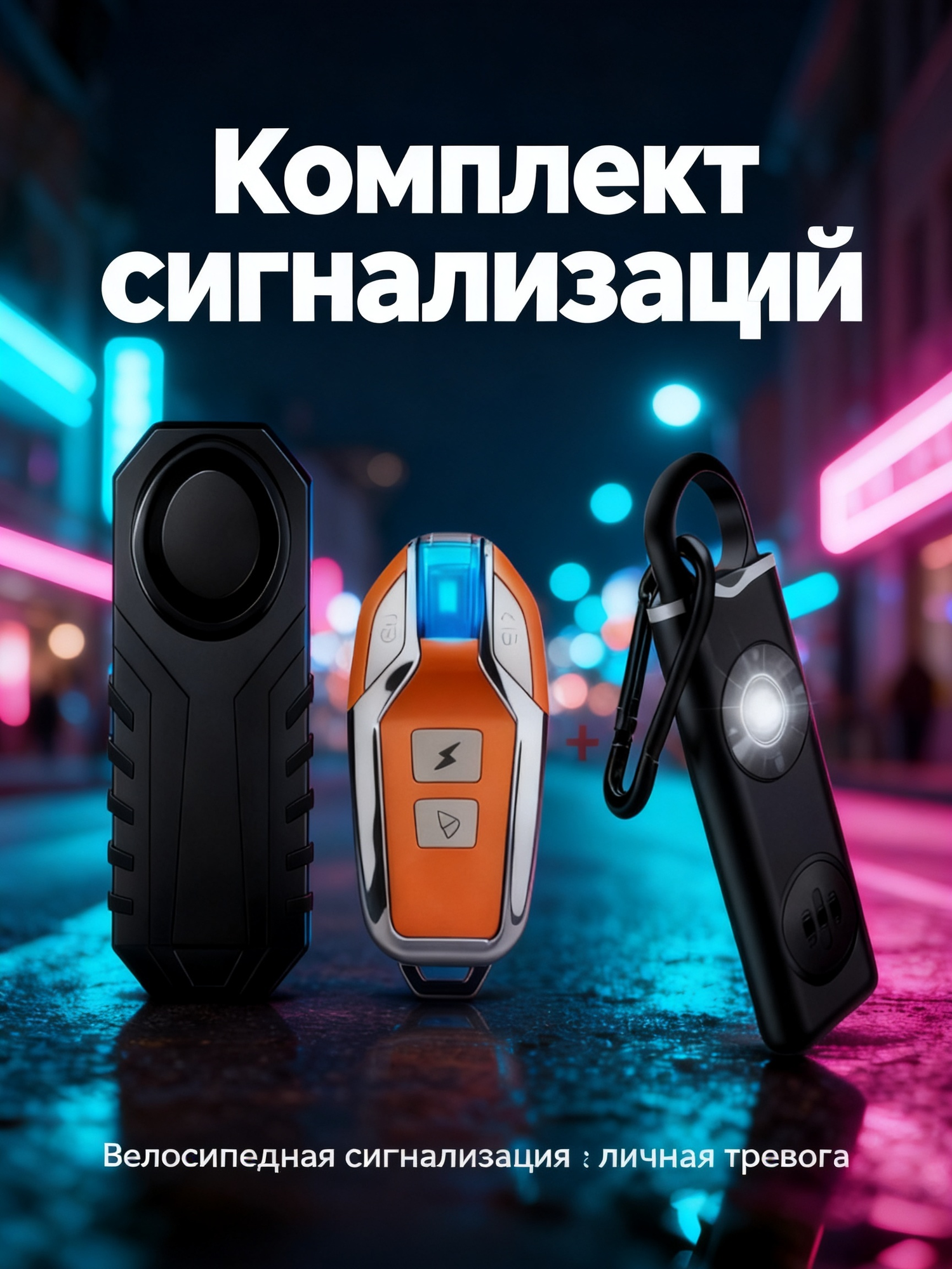 Беспроводная сигнализация для электросамоката велосипеда электровелосипеда
