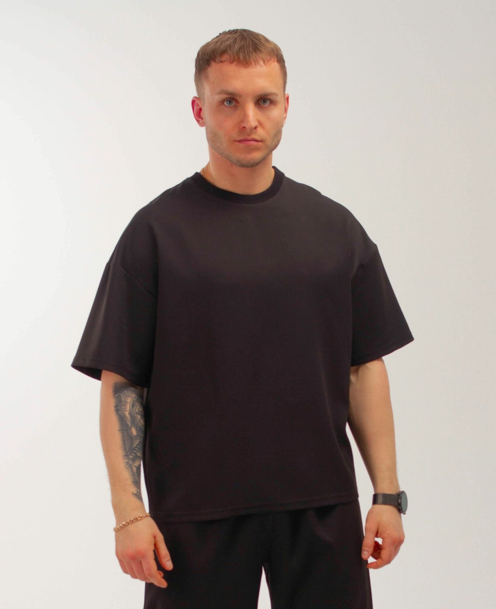 Футболка для парикмахеров нумеро 1 мужская (L-2XL (48-52))