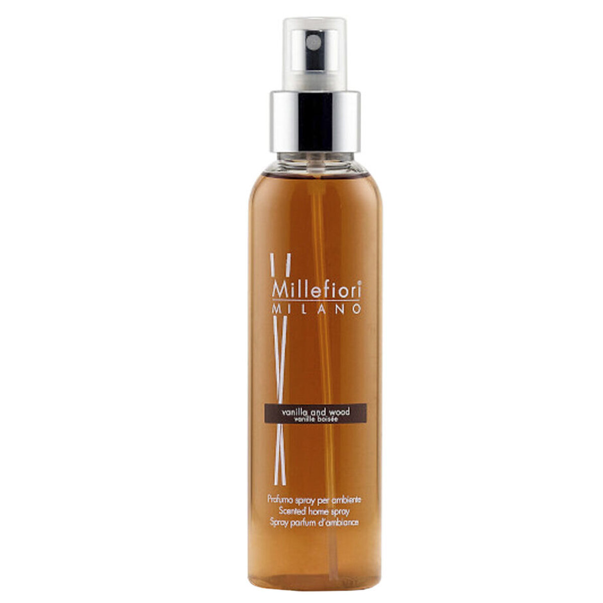 Духи-спрей для дома Millefiori Milano Natural Vanilla & Wood Ваниль и дерево 150мл