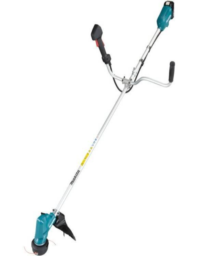 Триммер Makita DUR190URT3, бесщеточный, аккумуляторный, 240 Вт, 30 см, леска