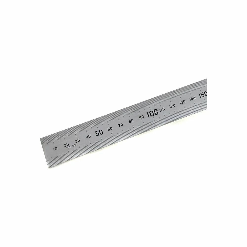 Измерительная металлическая линейка 1500х38х1.5 Micron МИ 123065