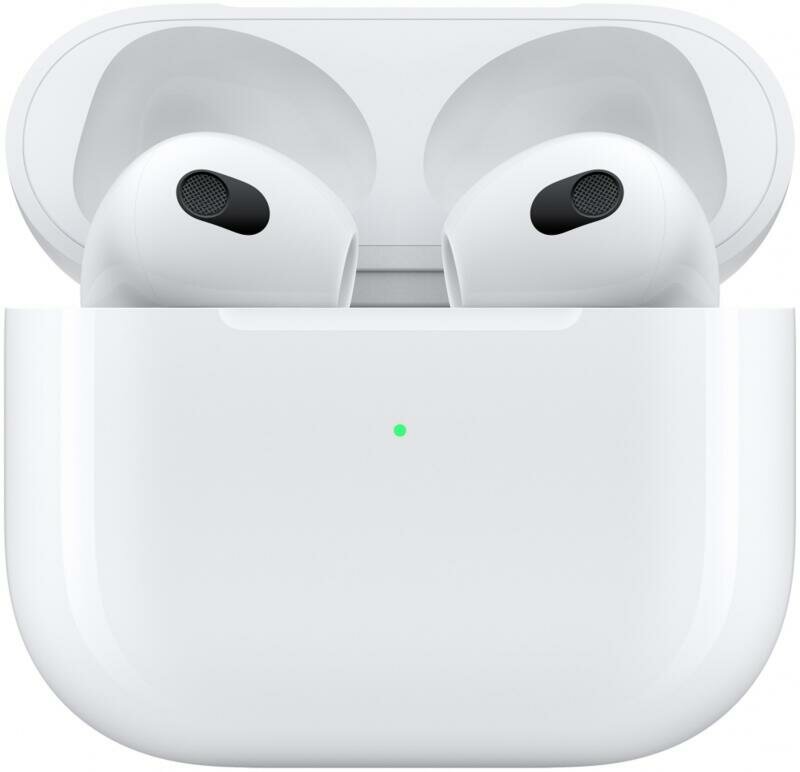 Беспроводные наушники Apple AirPods 3 (2022) с зарядным футляром