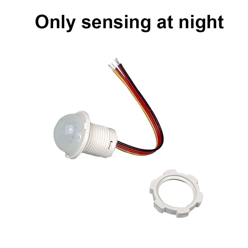 Инфракрасный датчик движения для LED освещения PIR-20 Only at night