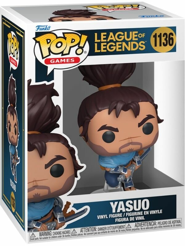 Фигурка Funko POP! TV: Arcane League of Legends - Yasuo (1136) 86112