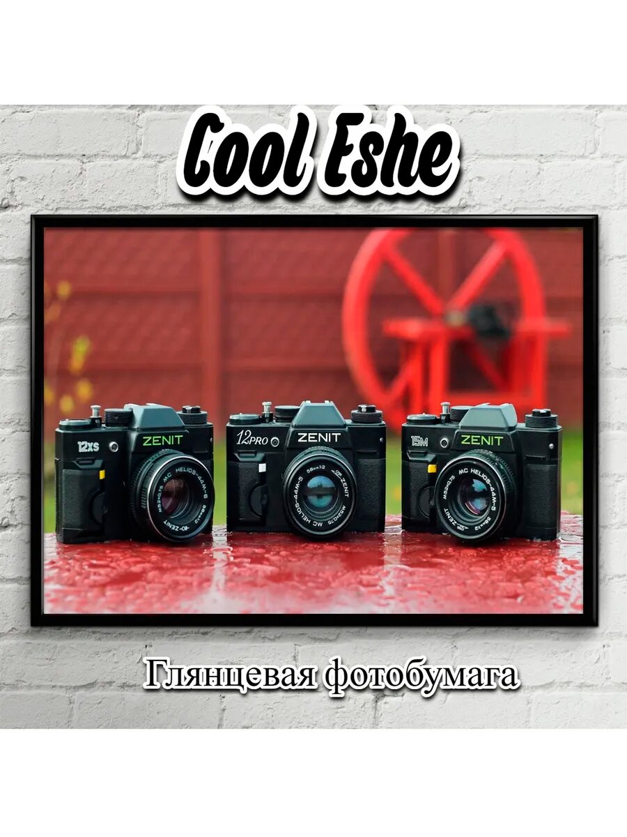 Плакат "Фотоаппараты Зенит-15М" А4