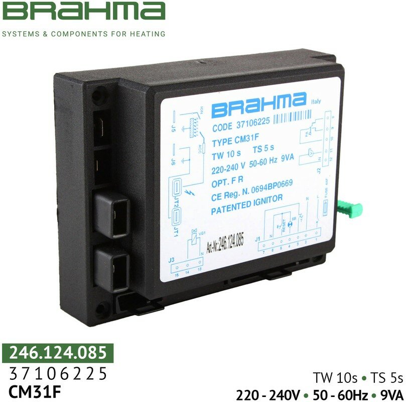 Блок управления горением BRAHMA CM31F 37106225