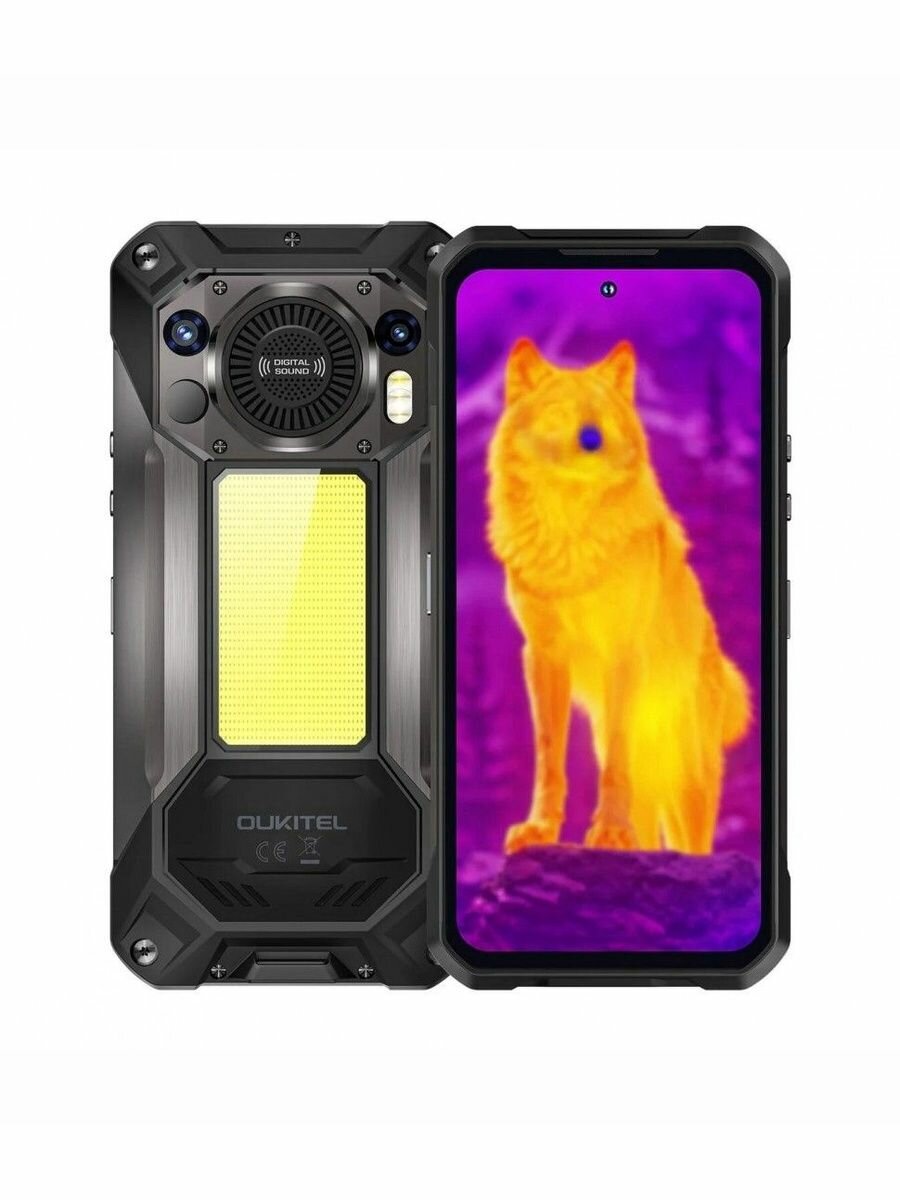Смартфон Oukitel WP61 Ultra, 12GB/512GB, экран 6.6", камера 108MP, Android 16
