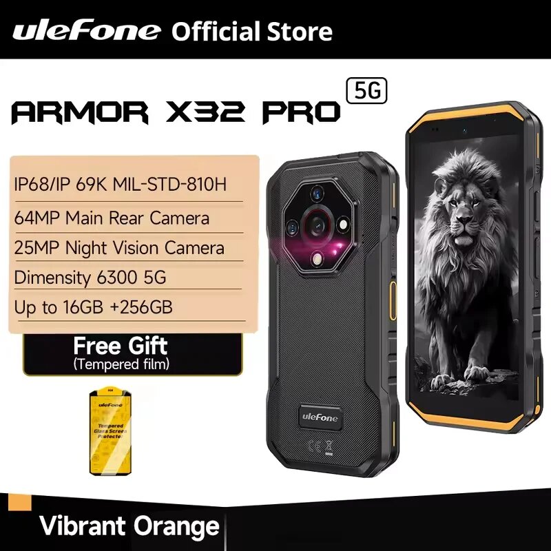 Смартфон Ulefone Armor X32 Pro, 8/256ГБ, global