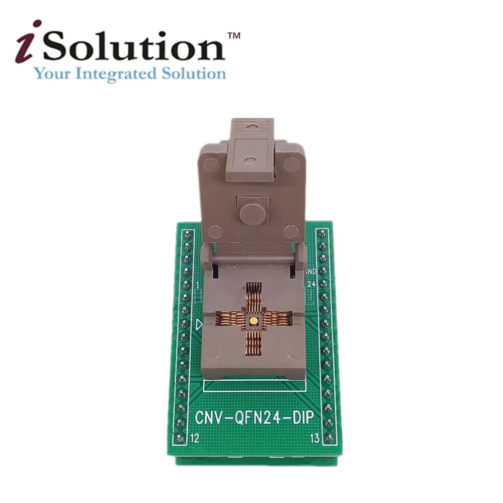 CNV-QFN24-DIP Адаптер для программирования QFN24 With PCB board