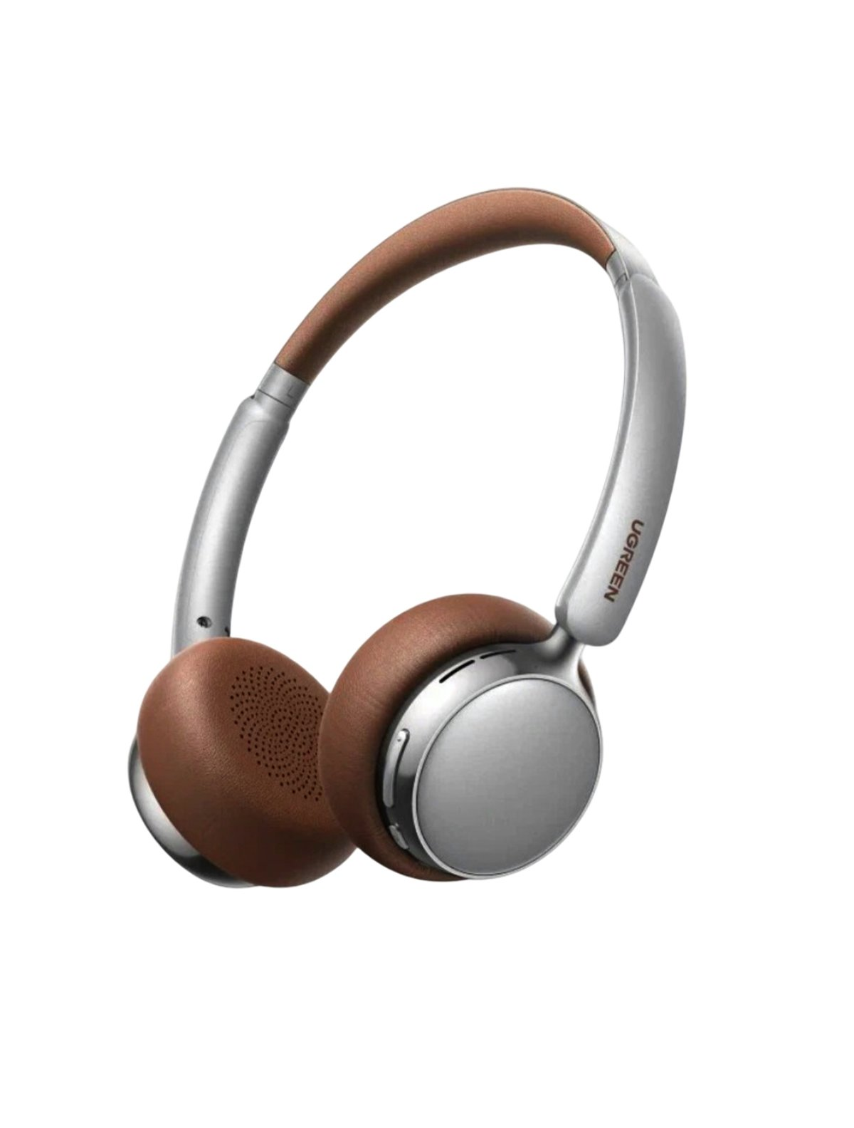 Наушники беспроводные UGREEN HP207 Studio Plus 75629, серебристо-коричневый (75629)