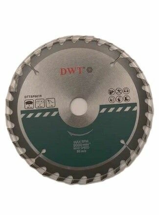 Пильный диск по дереву DWT DTTSP0019 160x2.0x20/16x32T, CS50+YG8