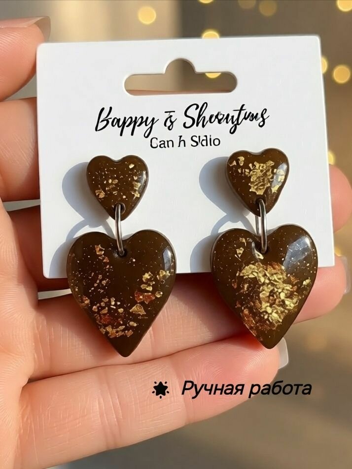 Серьги пусеты