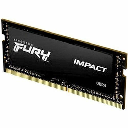 Оперативная память Kingston Fury Impact, DDR4, 16GB (1x16GB), 3200MHz, CL20, SO-DIMM