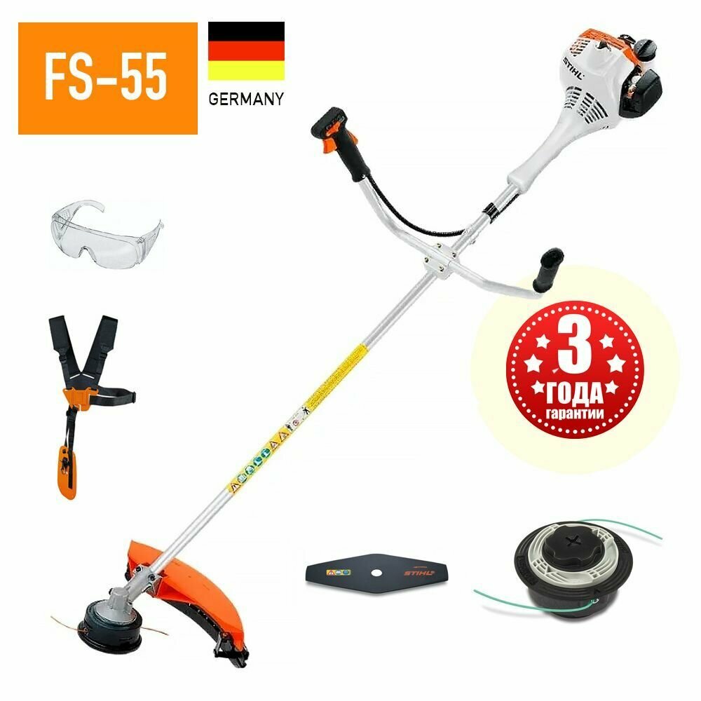 Триммер бензиновый Stihl FS-55 0.75кВт, AutoCut 25-2 41402000475