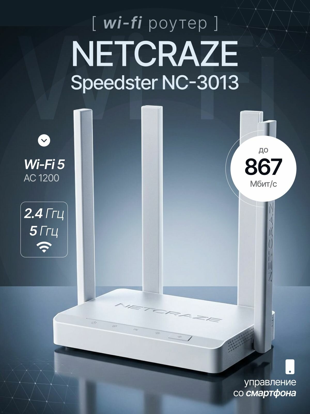 Роутер Netcraze Netcraze_NC-KN
