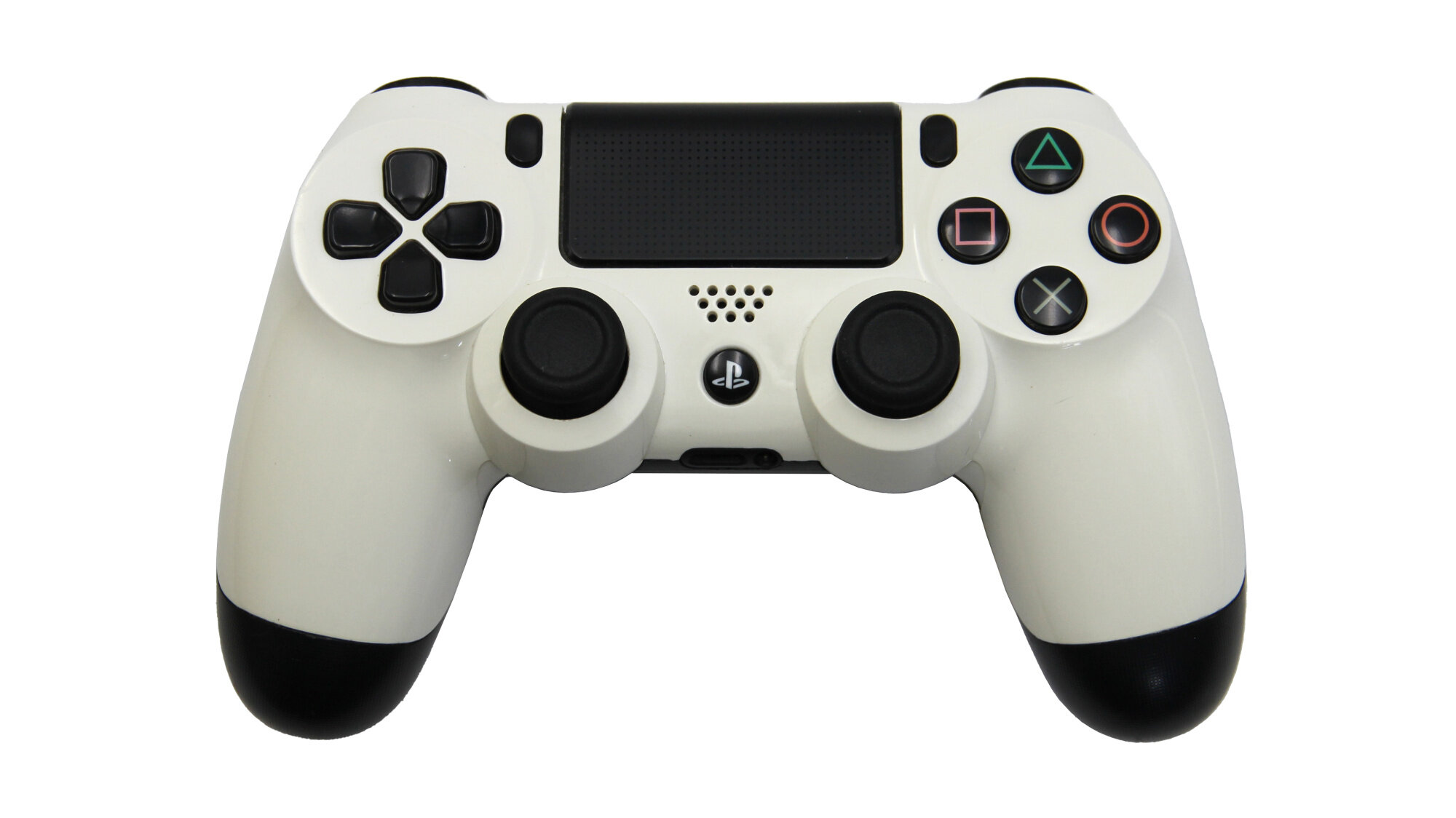 Геймпад DualShock 4 White/Black для PS4