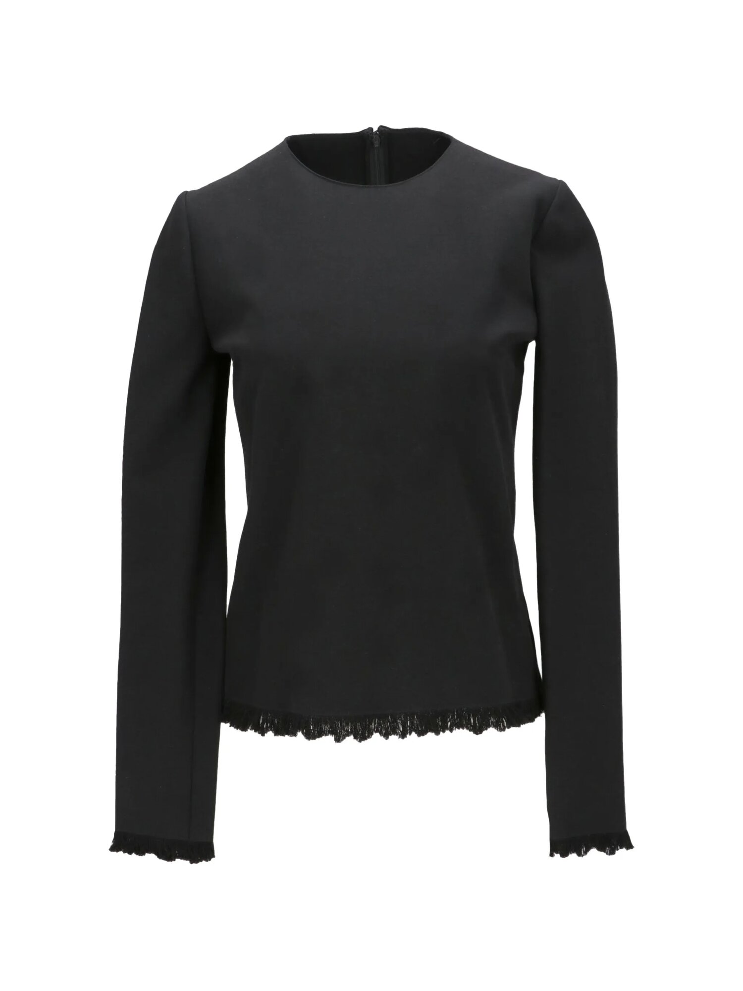 Блуза Fringed long-sleeve blouse