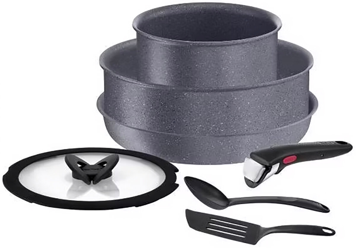 Набор посуды Tefal L3969172 серый