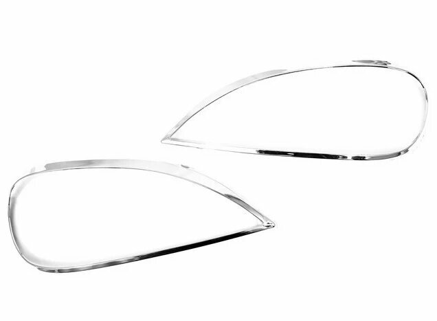 Хромированная крышка головного света для Mercedes Benz W163 ML Class