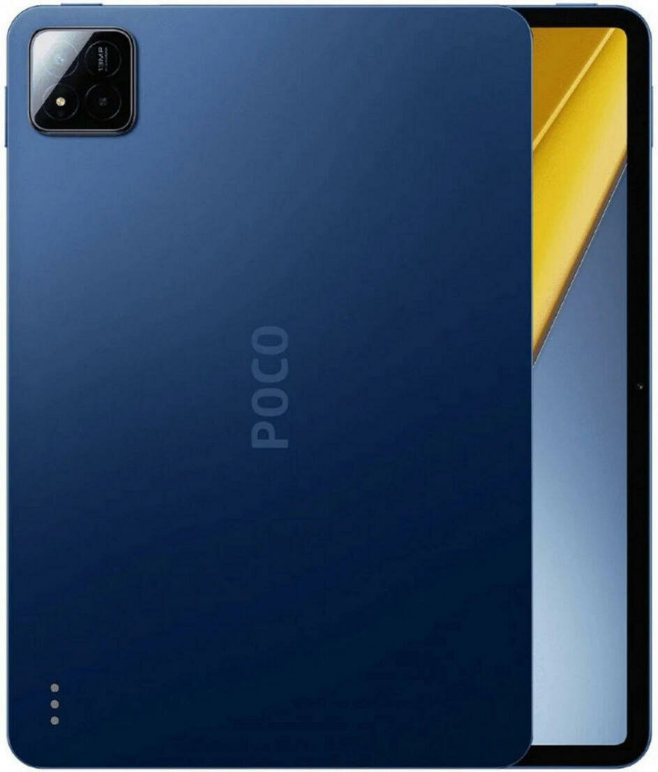 Планшет Xiaomi Poco Pad X1, Dolby Atmos, 8/512Gb, Wi-Fi, Blue (Синий)