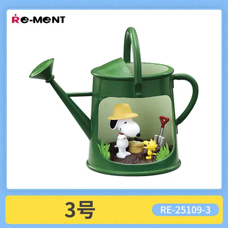 Фигурка Re-Ment Peanuts Снупи в лейке, цвет: Specified item3