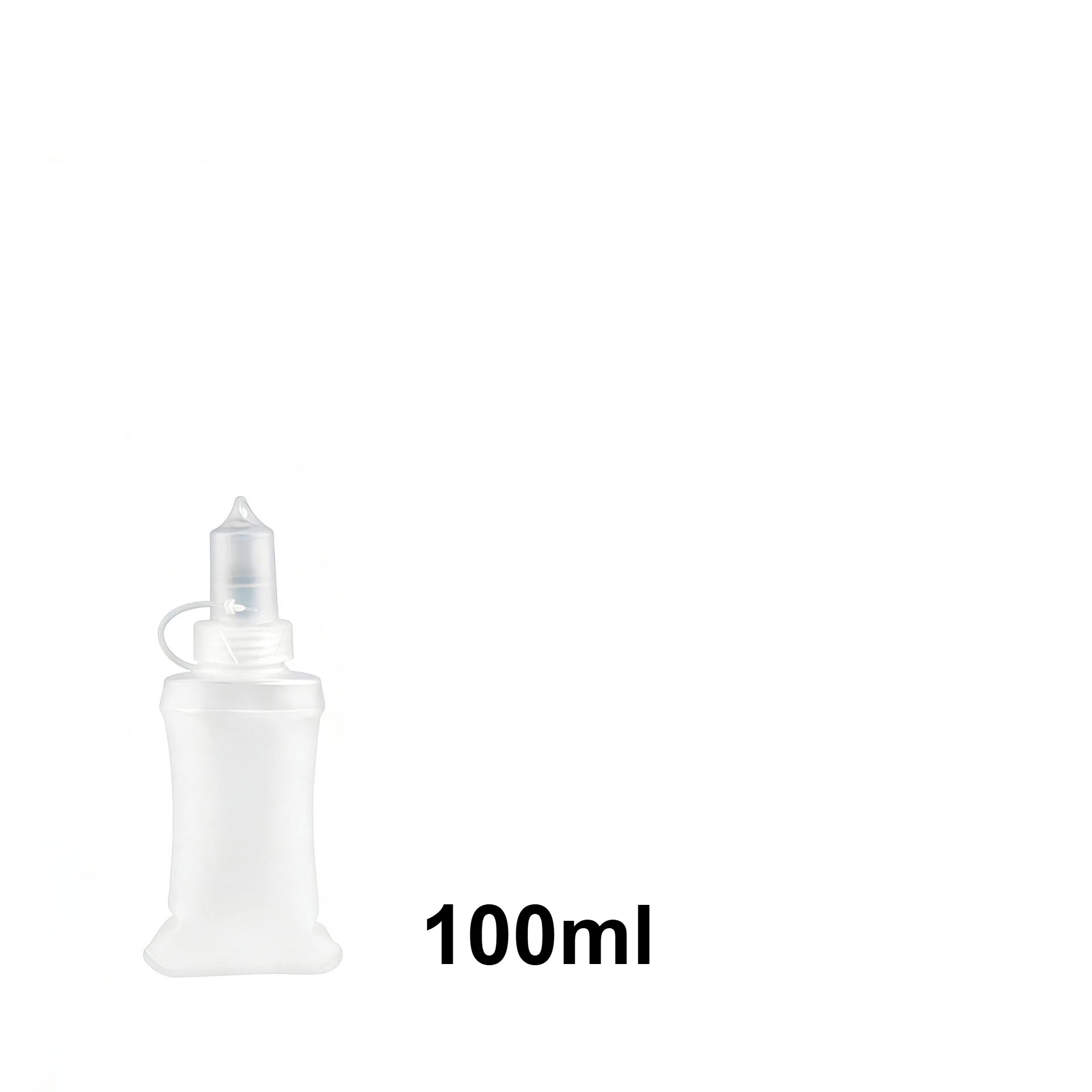 Складная бутылка для воды TPU, 300 мл 100ml