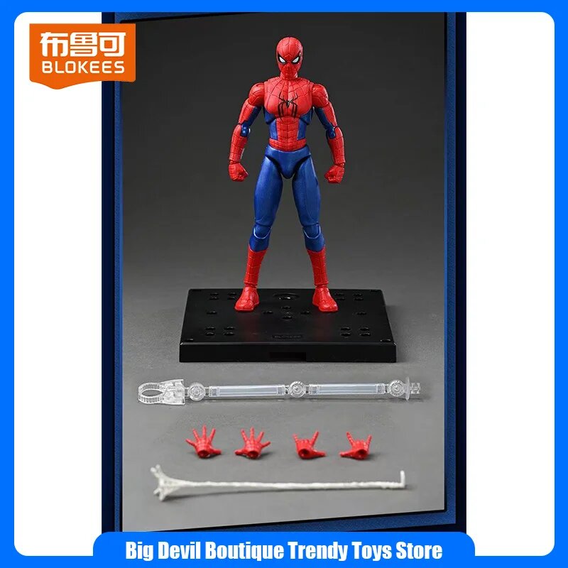 Набор для сборки фигурки Blokees Marvel Champion Class Spider-Man