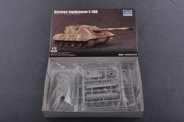 Trumpeter 1/72 07122 Немецкий истребитель танков E-100
