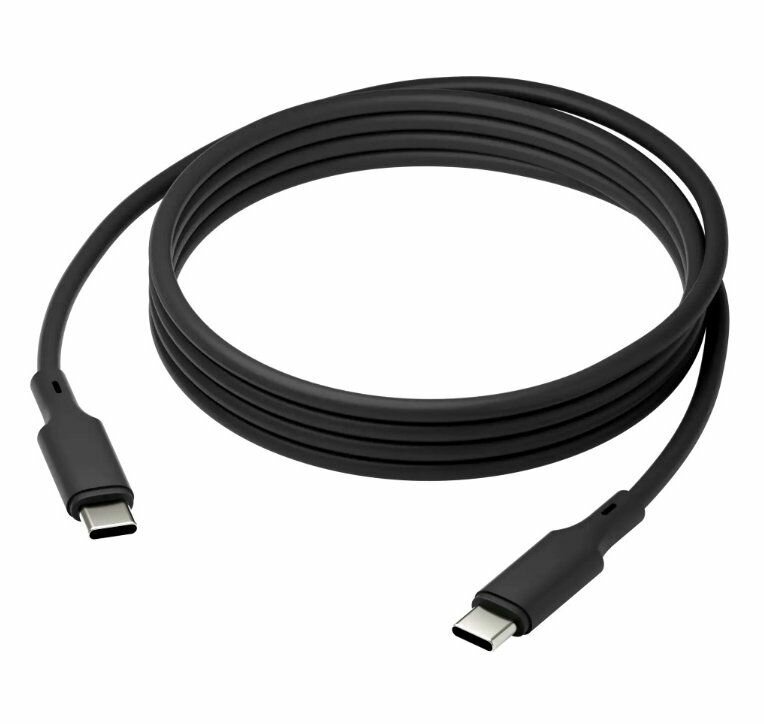 Кабель USB Type-C Logitech 1м, черный, 993-002153