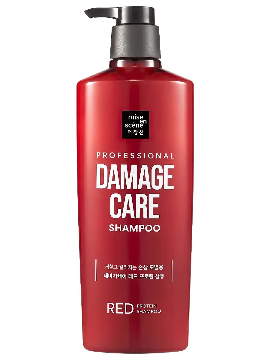 Mise En Scene Восстанавливающий шампунь с протеинами и аминокислотами Professional Damage Care Shampoo 680 мл
