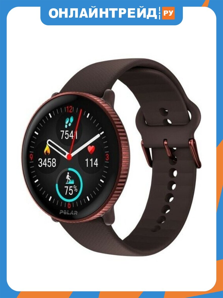 Умные часы Polar IGNITE 3 BRN/COP S-L