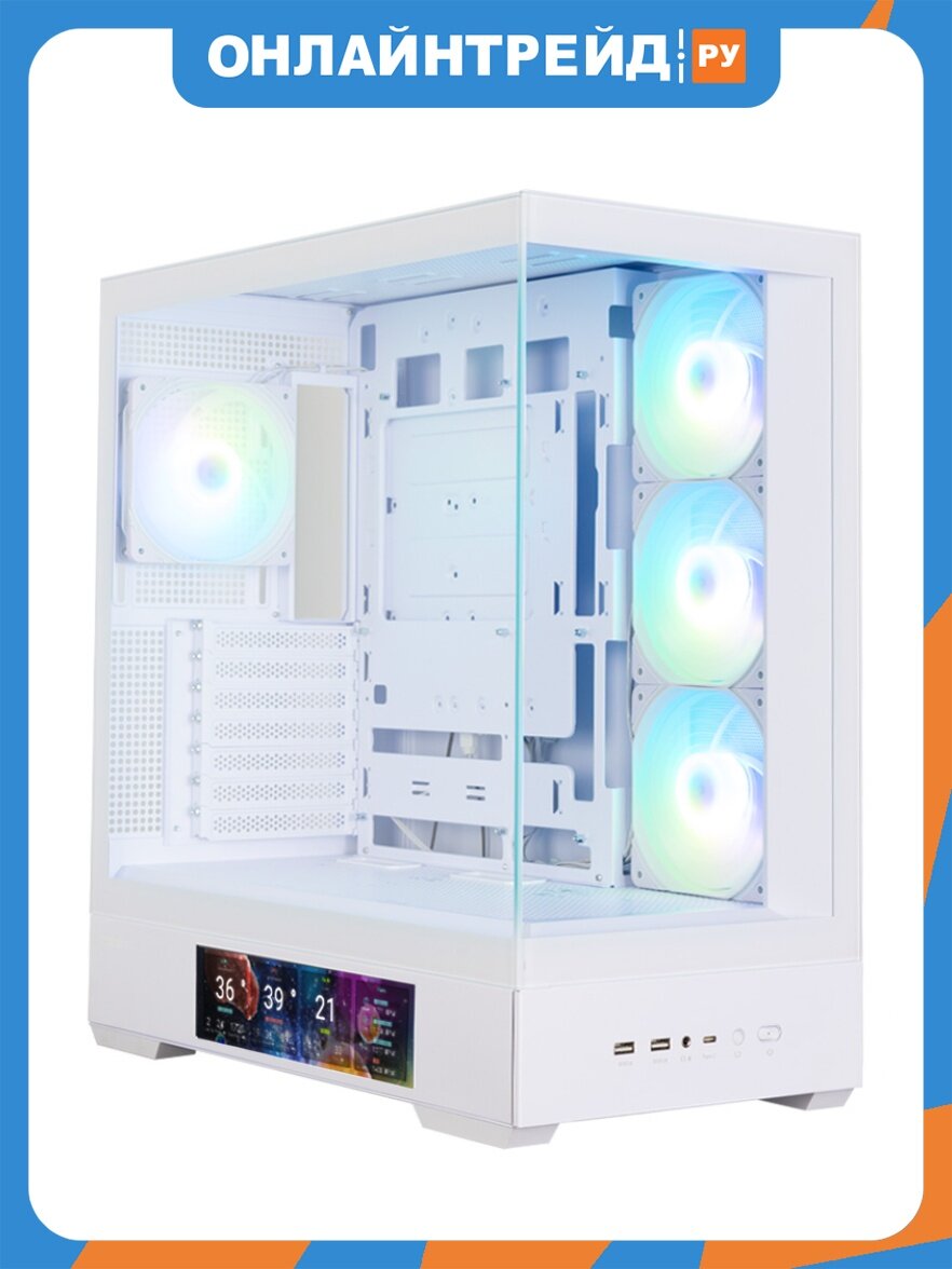 Корпус Zalman P40 DS, белый