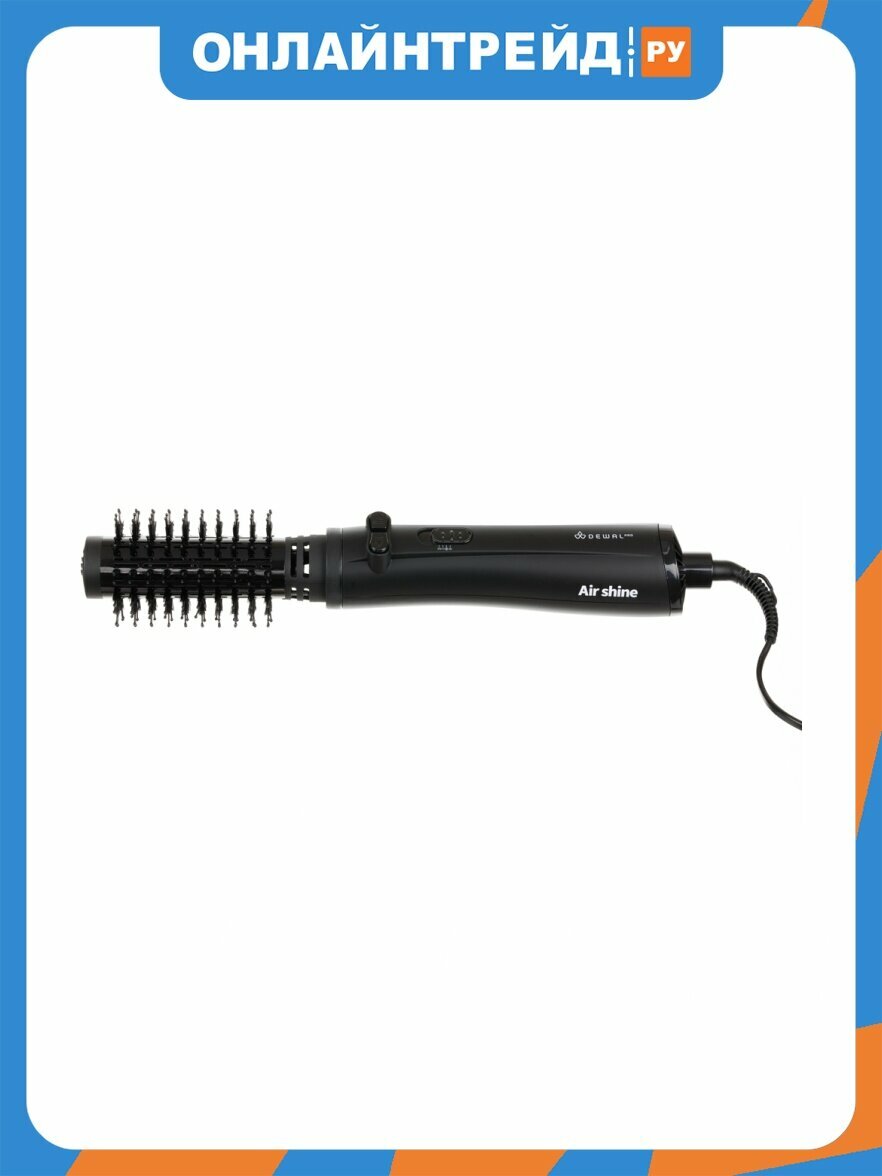 Фен-щетка Dewal Professional Air Shine, черный