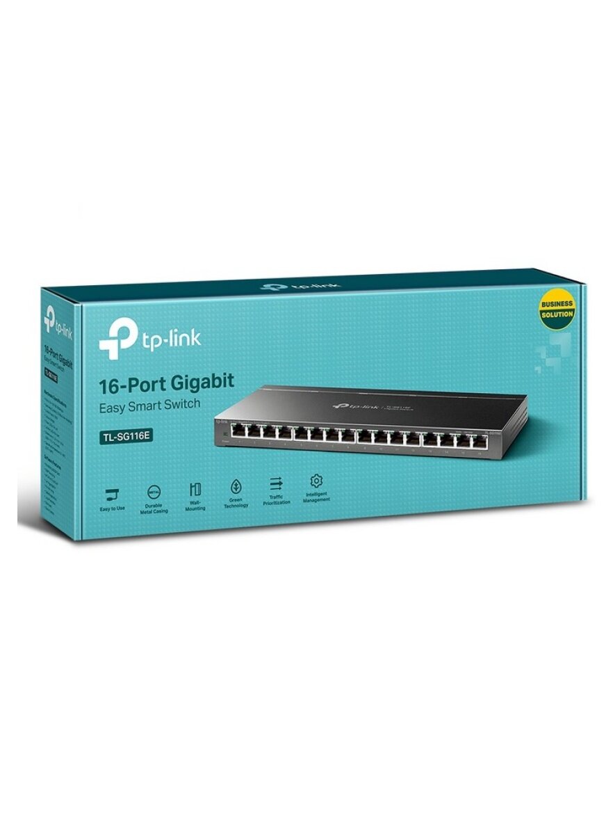 Коммутатор Tp-link TL-SG116E — фото 1