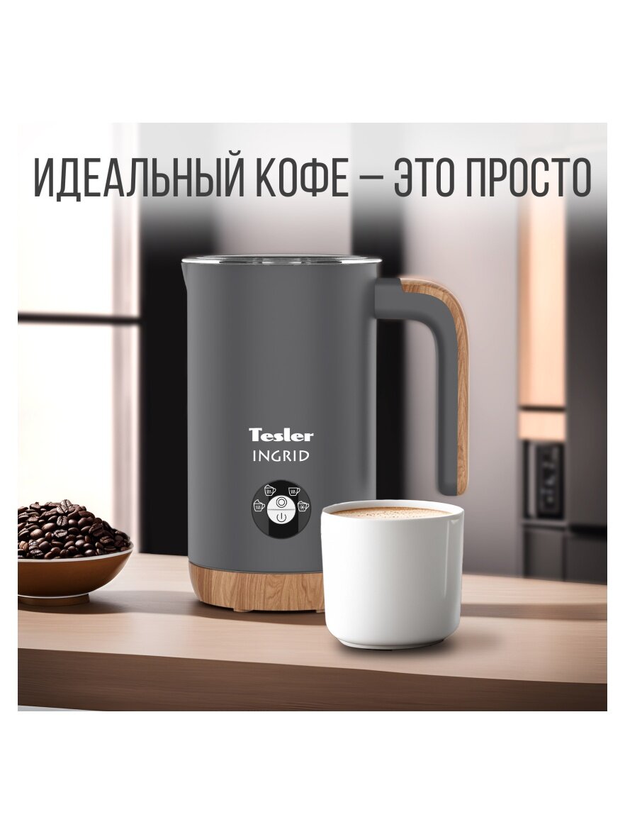 Капучинатор Tesler MF-240 GREY — фото 1