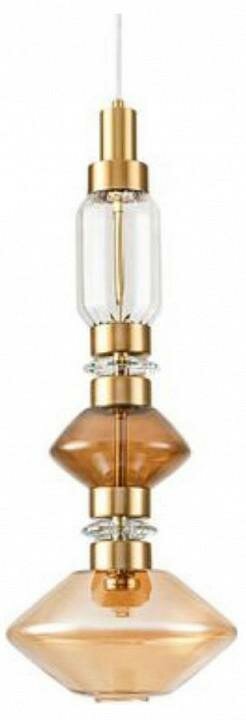 Подвесной светильник Arte Lamp F1orato A2442SP-16PB цвет плафона подвески Красный, Синий, Зеленый, цвет арматуры Медь
